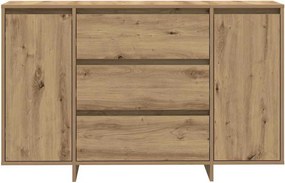 Servírovací skříň Artisanový dub 120 x 41 x 75 cm 3333914
