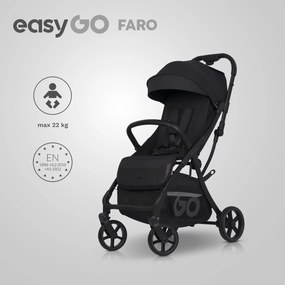 Sportovní kočárek EasyGo Faro Ebony Black