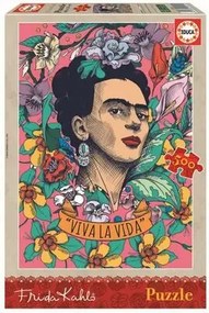 EDUCA Puzzle Frida Kahlo: Viva la vida / 500 dílků / od 9 let