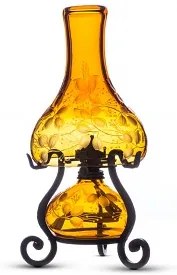 Bohemia Crafts LÍSTKY - elektrická a petrolejová lampa v jednom