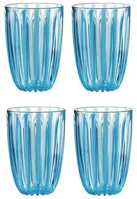 Guzzini Sada 4 skleniček Dolce Vita 470 ml Turquoise