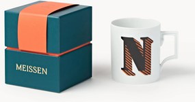 Westwing x MEISSEN, ručně vyrobený hrnek's dekorací Initials