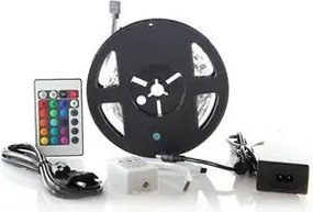 Solight WM55 LED světelný pás / RGB / 3m / sada s 12V adaptérem a dálk