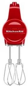 KitchenAid 5KHMB732EER bezdrátový ruční šlehač, královská červená