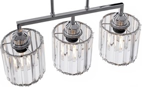Toolight - Stropní svítidlo GLAMOUR 3xE27 392228, chromová, OSW-09685