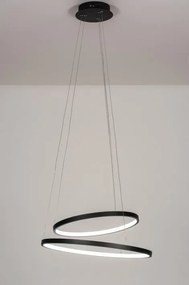 Závěsné LED svítidlo nad stůl Dualle Area Black