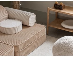 Světle hnědá manšestrová dětská pohovka 132 cm Settee – Wigiwama