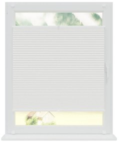 Plisa Plisovaná Roleta voštinová White 100 cm x volitelná výška