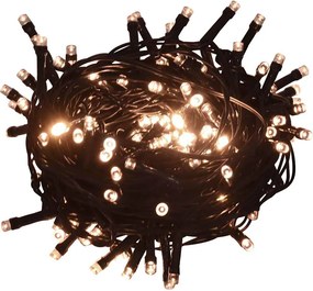 Umělý úzký vánoční stromek s 300 LED 210 cm 3315761