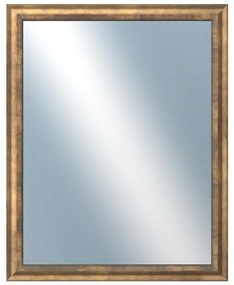 DANTIK - Zarámované zrcadlo - rozměr s rámem cca 40x50 cm z lišty TRITON zlatá (2142)