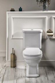 Gedy RETRO WC štětka na postavení, bronz 753344