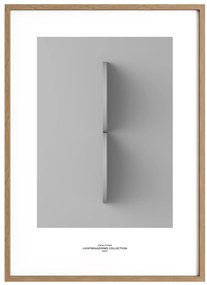 Idealform Poster no. 8 Arched shapes Barva: Silver grey, Velikost: 500x700 mm