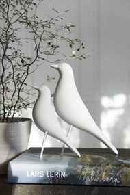 Dekorativní ptáček Bird White 22 cm Wikholm Form