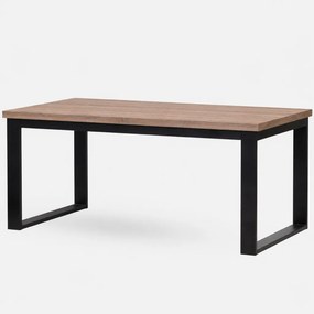 Stima Stůl 970 s kovovou podnoží 140x80 + 40 cm rustikál