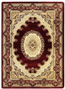 Berfin Dywany, Kusový koberec Adora 5547 B (Red), 200x290, červená, chodba / předsíň