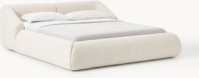 Čalouněná bouclé postel Sofia