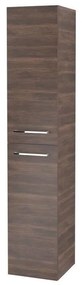 Villeroy & Boch Avento - Skříňka vysoká, 35x176x37 cm, 2 dvířka, Arizona Oak A89401VH