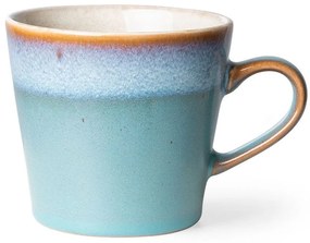 Modrý retro hrnek na kávu Cappuccino 70s Dusk - 12*9,5*8,5cm / 300ml