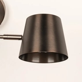 Nástěnné svítidlo Snap Fosca Coffe Brown Mini