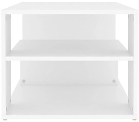 Konferenční stolek Zette - 100x50x40 cm | bílý