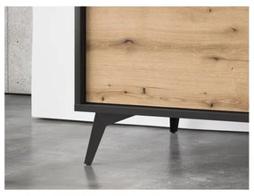 Konferenční stolek Namiro NL104, Barva dřeva: černá / dub evoke