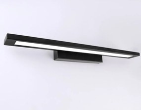 Toolight - LED nástěnná lampa nad zrcadlo 40cm 7W, 560lm, APP951-1CP, černá, OSW-06664