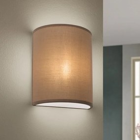 Orion WA2-1351/1Braun Nástěnná lampa UFO hnědá textilie