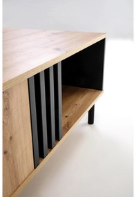 Konferenční stolek Solange (dub artisan + černá). 1092460