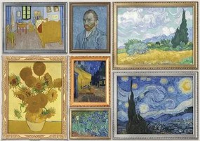 TREFL Puzzle Art Collection: Kolekce Vincenta van Gogha / 1000 dílků /