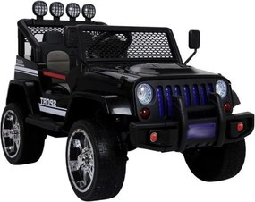 LEAN CARS Elektrické autíčko Jeep S2388 černé 4x45W