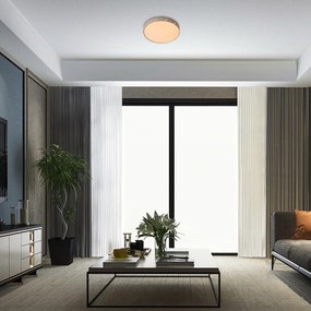 Rabalux Bílé stropní LED svítidlo Nessira 390mm 25W 71119