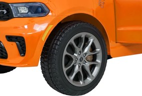 Elektrické autíčko Dodge Durango oranžové