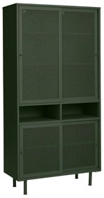 Designová skříňka Taiyanna 180 cm olivovo-zelená