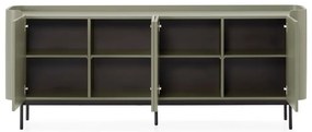 Zelená komoda 200x80x40 cm Willa – MOME