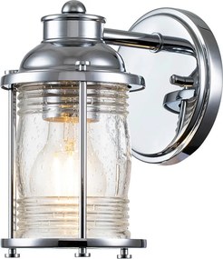 XXXLutz NÁSTĚNNÉ KOUPELNOVÉ SVÍTIDLO, 20,6/12,7/16,9 cm Elstead Lighting - Online Only svítidla - 009093016302