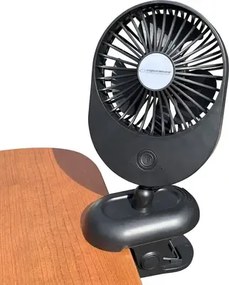 Esperanza EHF103K černá / Stolní ventilátor / USB / průměr 9 cm / 2 W