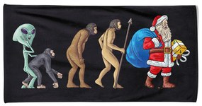 Osuška Evoluce – Santa (Velikost osušky: 100x170cm)