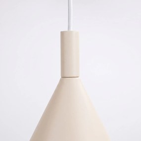 Sollux Lighting Závěsné svítidlo NOX 25 béžové
