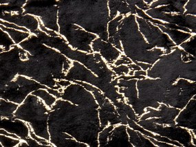 Deka 150 x 200 cm černá GODAVARI Beliani