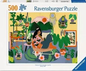 RAVENSBURGER Puzzle Chvíle klidu / 500 dílků / 49x36 cm