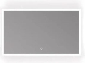 Zrcadlo se senzorem SAT Feel 60x100 cm bílá SATZFEELOBLED60100