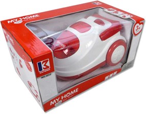 _Ostatní 1_ Vysavač dětský plastový 19cm s kuličkami na baterie Světlo v krabici 60522
