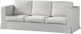 Potah na pohovku IKEA  Karlanda 3-místná nerozkládací, dlouhý barva šedá látka pletený vzor