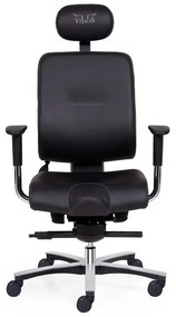 Zdravotní židle Vitalis Balance XL, černá