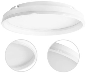 Toolight Toolight, LED stropní svítidlo 40cm, 22W, APP1462, bílá, OSW-07982