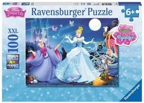 Ravensburger Třpytivé puzzle Rozkošná Popelka / 100 dílků / od 6 let