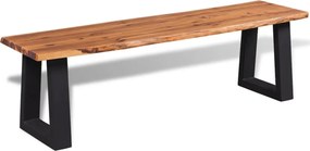 vidaXL Lavice z masivního akáciového dřeva 160 cm [245688]