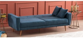 Atelier del sofa Rozkládací pohovka VIVALDE modrá 825BLC1419