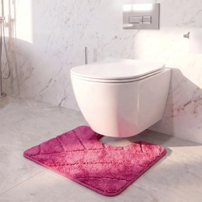 Kvalitex WC předložka oblouky růžové