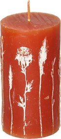 Svíčka Giulia 13cm orange
